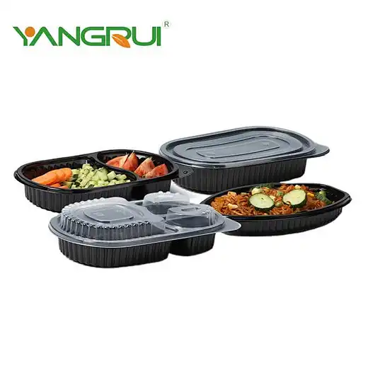 560ml 3 Compartment Food Container - chinese food take out containers ...